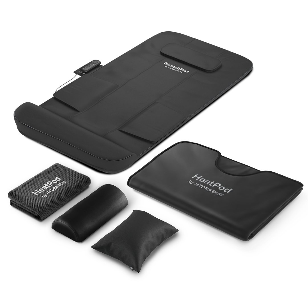 Full-Body Relief Bundle - Sauna Blanket & Stretch Pad Massager ...